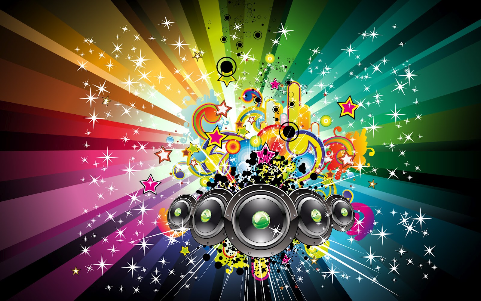 Dubstep color speakers wallpaper ~ The Wallpaper Database
