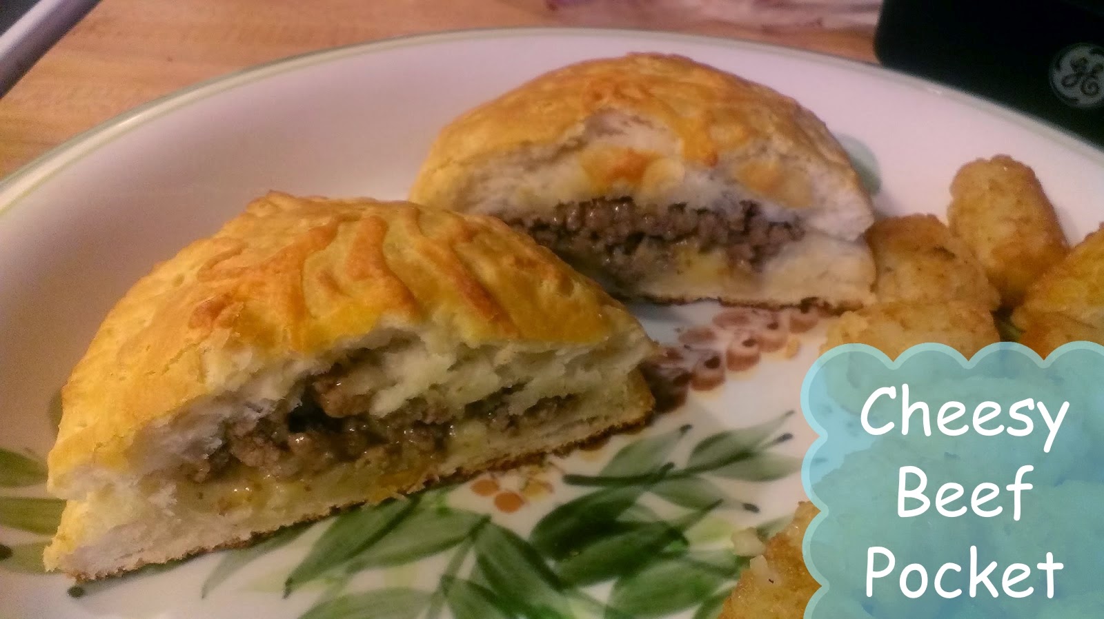 Growing to Four: Cheesy Beef Pockets