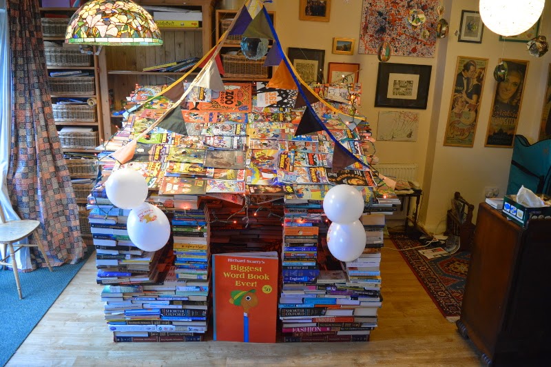 Bookshelf: Building with books