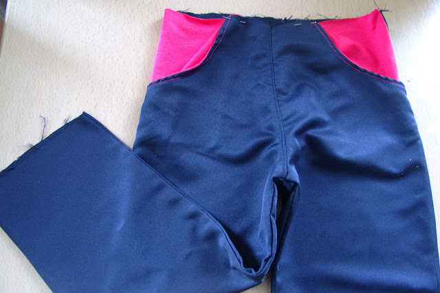 Helen Crafty Stall: Kid's Casual Two-colored Pants (free pattern ...