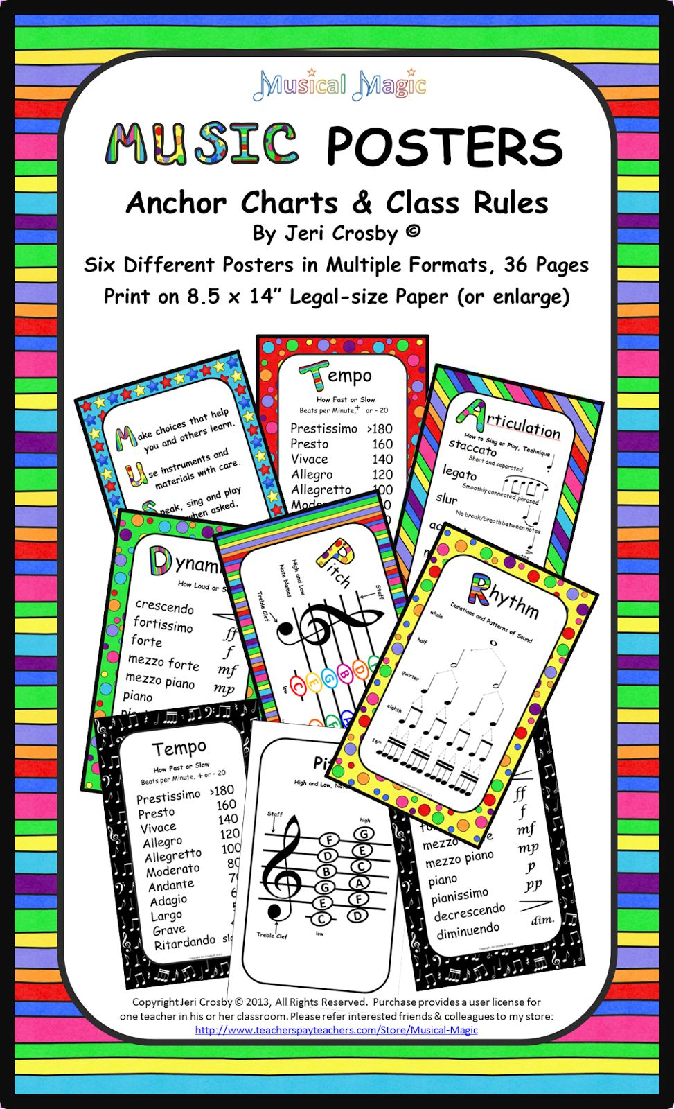 MyMusicalMagic: Music Room Poster Freebie