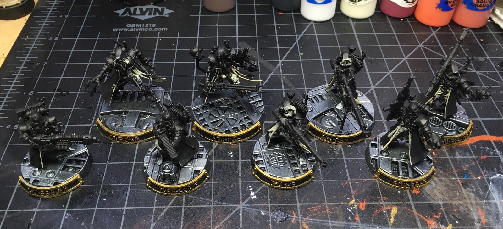 262nd Death Korps of Krieg: WIP: Adeptus Mechanicus Kill Team - Part 1