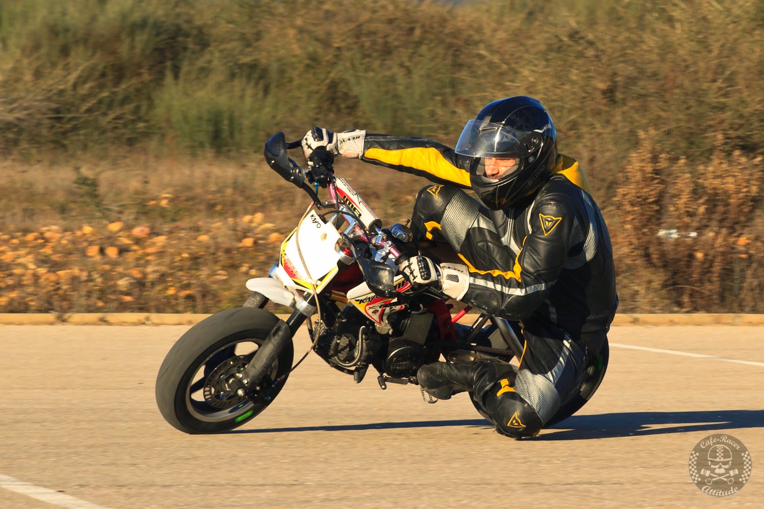 Cafe Racer Attitude: Pit Bike Afternoon