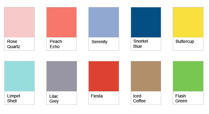 Design in Colours. Colorful ideas for interior design and home decorating