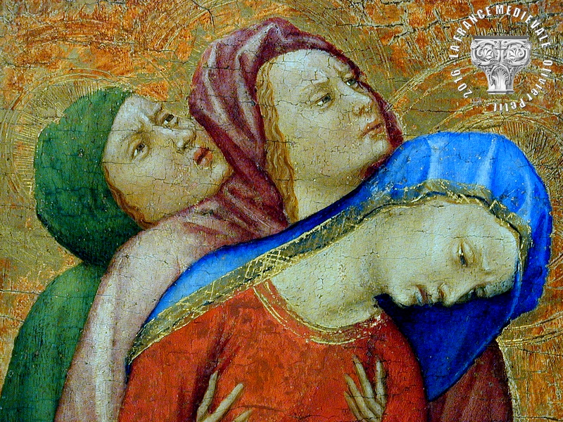 LA FRANCE MEDIEVALE: PARIS (75) - Musée du Louvre : Calvaire au moine ...