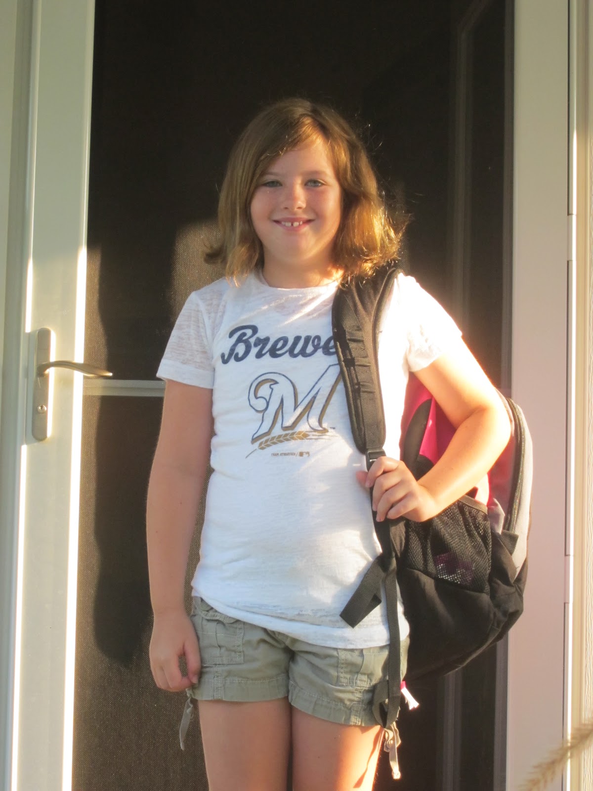 The Hayes Blog: First Day of School Katie 3rd Grade Jonathan 5th Grade