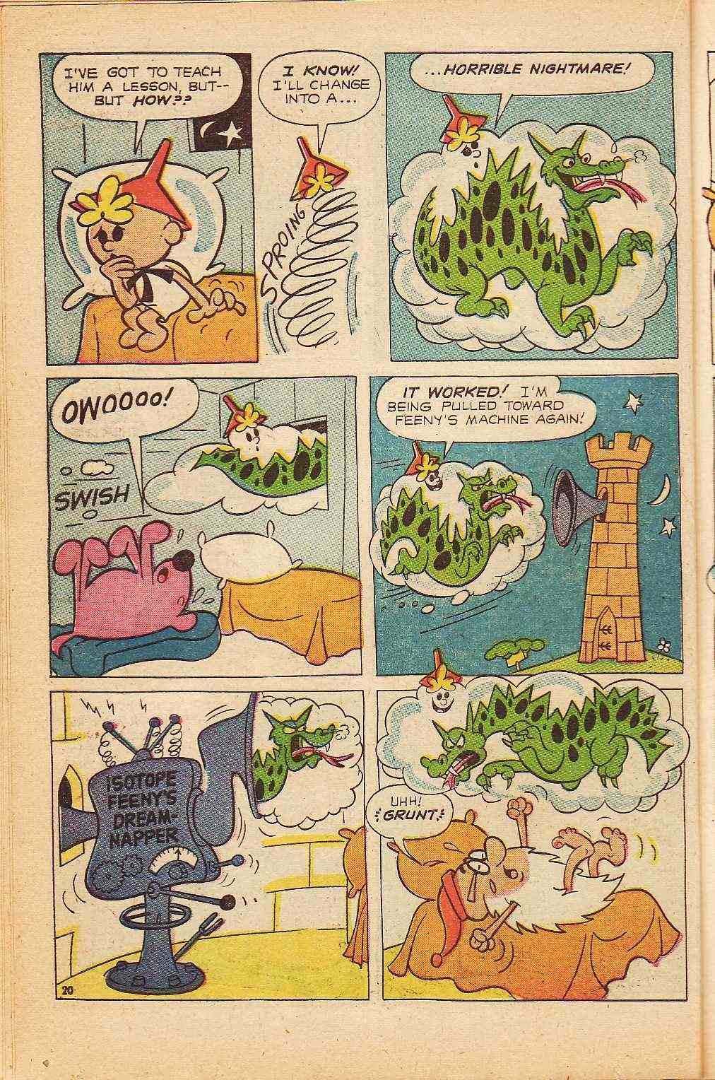 Four-Color Shadows: Tom Terrific-Mighty Mouse Fun Club Magazine-1958