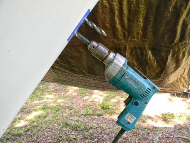 Ericson 25, Oystercatcher: Trailer Eye (Bow Eye) Installation