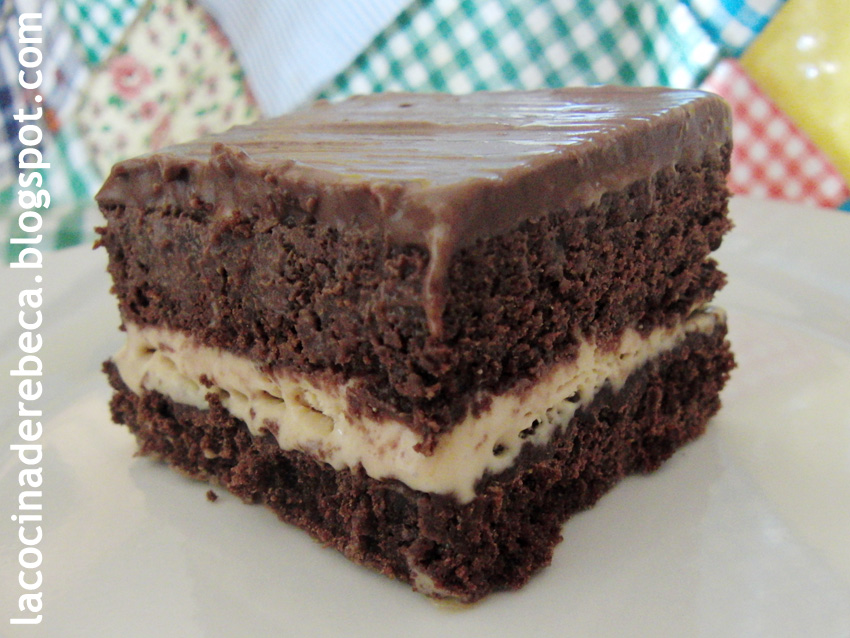 La Cocina De Rebeca Tarta Helada De Chocolate Y Dulce De Leche