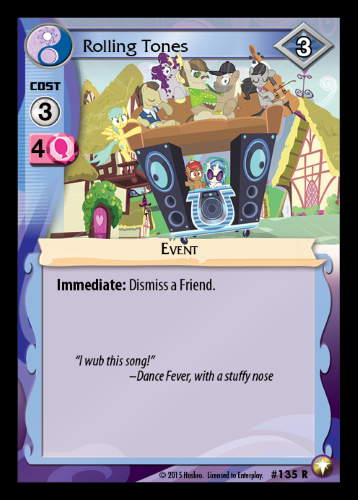 MLP Rolling Tones CCG Cards | MLP Merch