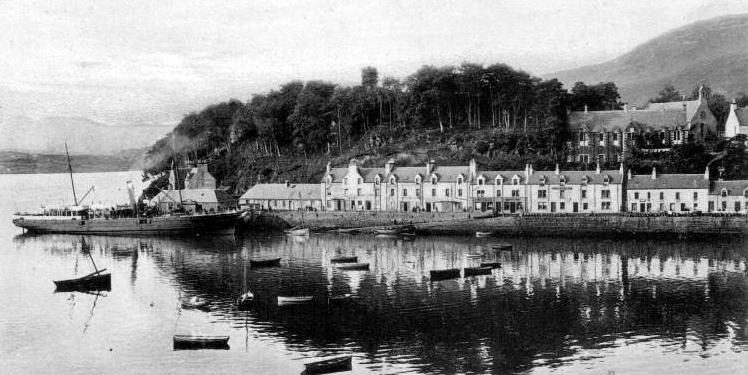 Tour Scotland: Old Photographs Portree Isle Of Skye Scotland