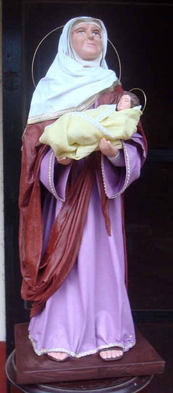 Imaginería religiosa "San Juan de Dios": Imagen de Santa Ana.