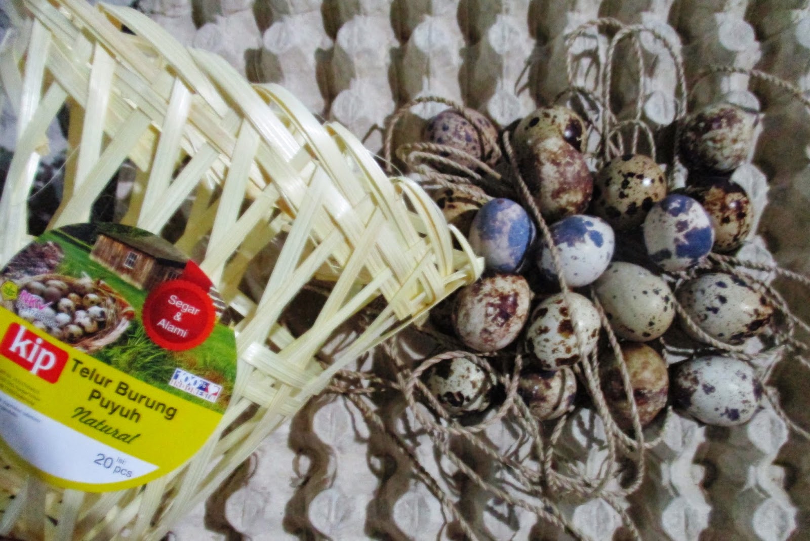 ITEM KIP TELUR AYAM KAMPUNG DAN KIP TELUR PUYUH: KIP Bongsang Telur ...