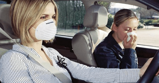 How to get rid of bad smell in car