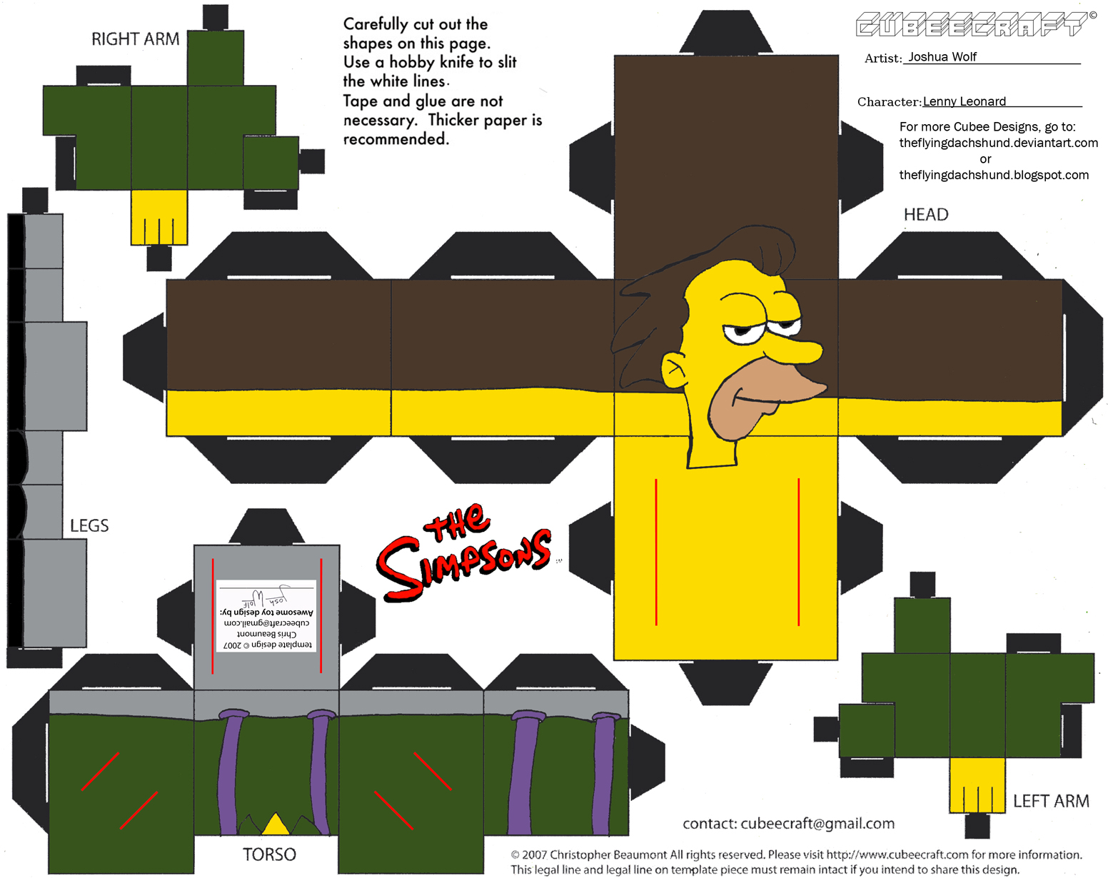 De cubeecraft y algo más: Cubeecraft de Los Simpsons