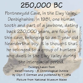 WelshnotBritish.com: Welsh History - A Chronological Outline