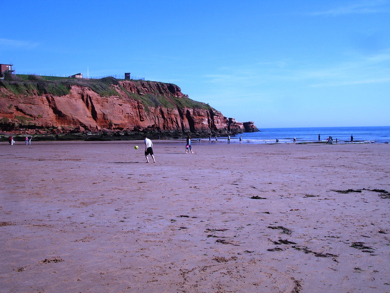Random Distractions: The red cliffs of Devon