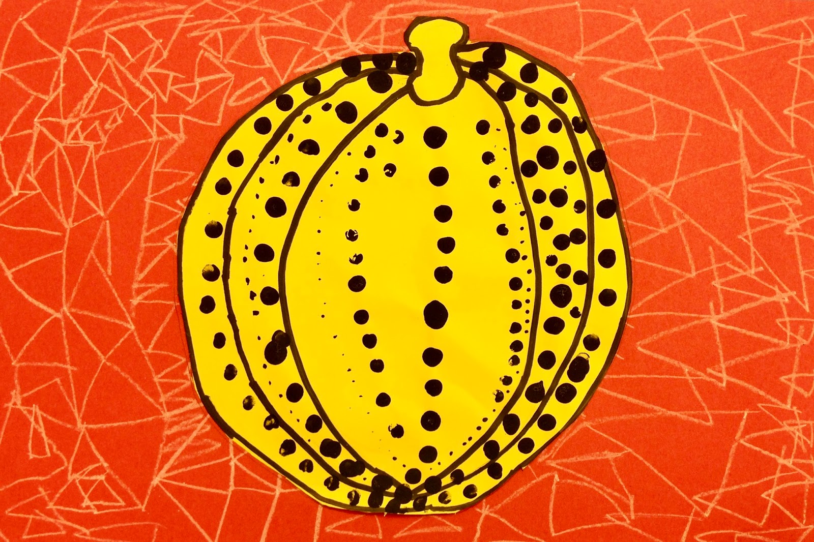 candice ashment art: Get your Yayoi Kusama polka dot Pumpkin