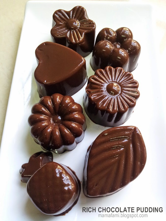 MamaFaMi's Spice n Splendour: Rich Chocolate Pudding