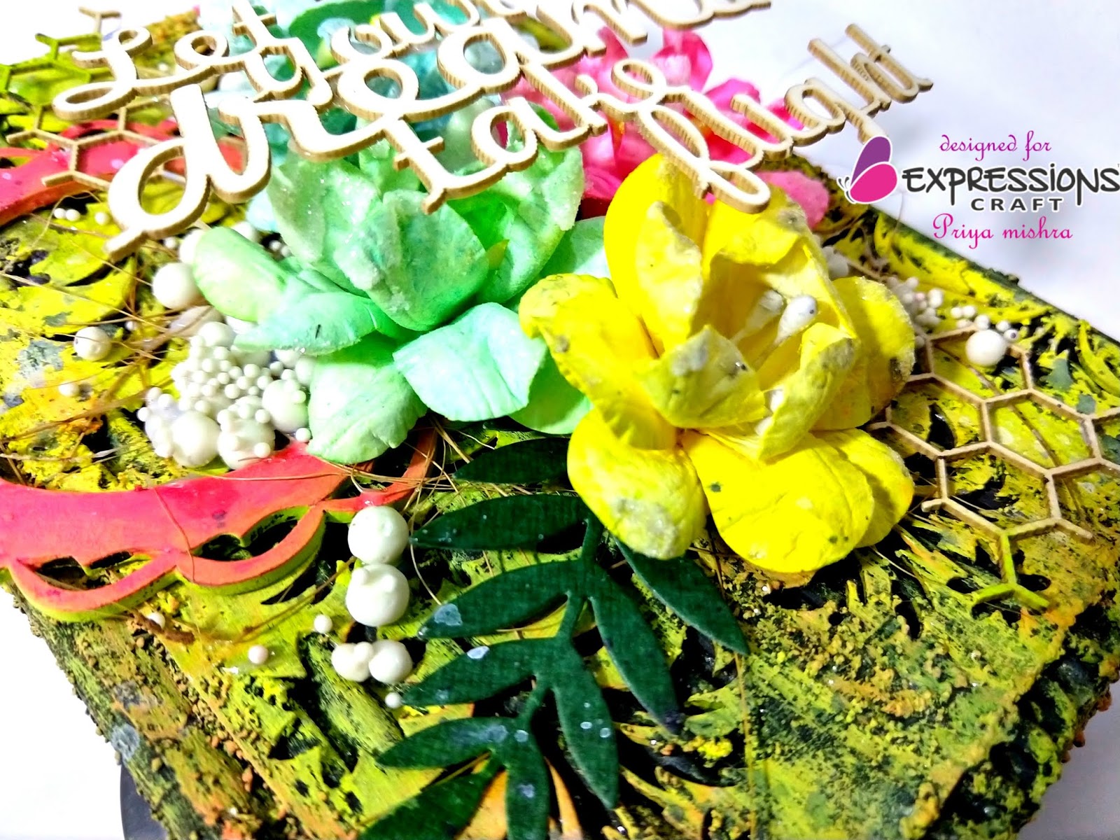 Priya Mishra Blog: Box Canvas for Expressions Craft