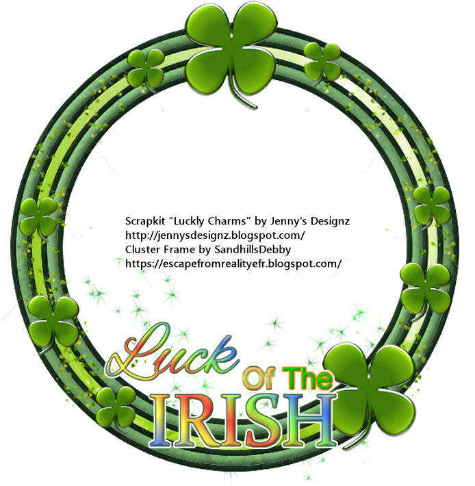 Escape From Reality Blog: FTU Cluster Frames "Lucky Charms"