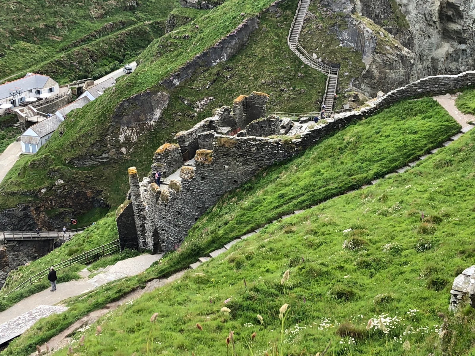 Muse...ings: Tintagel Castle--Legend and Ruins