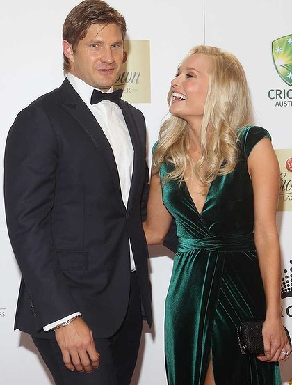 Shane Watson With His Wife Lee Furlong New Pictures | Sports Stars