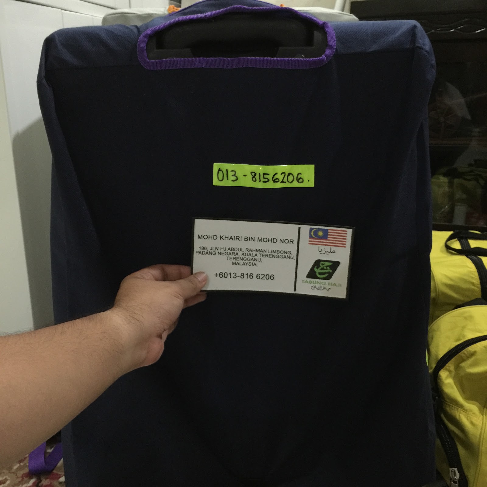 Tag Nama Beg Umrah