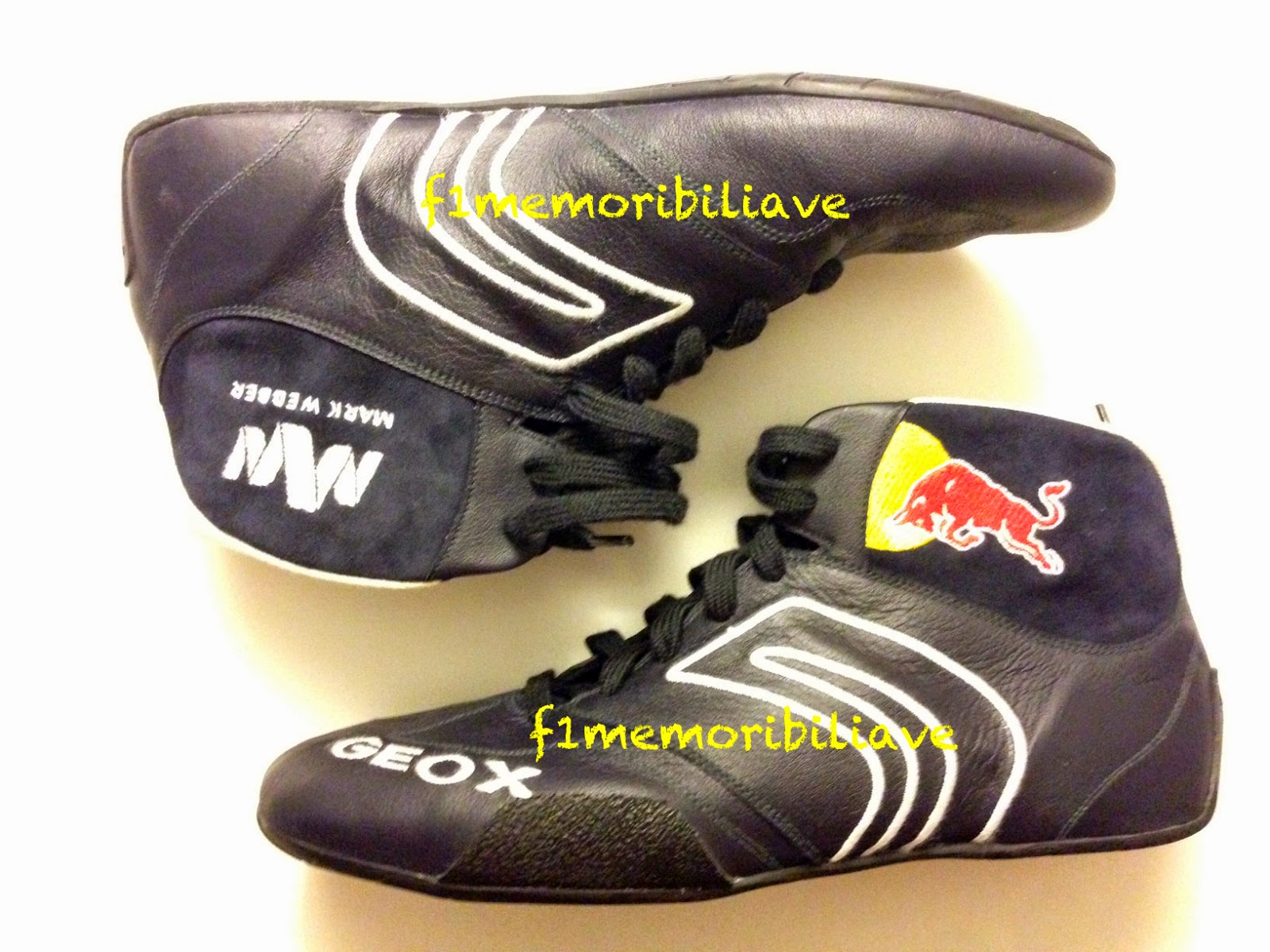 Formula 1 Memoribilia: New items: Sebastian Vettel´s gloves USED and ...