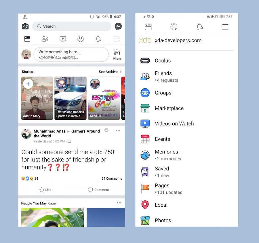 Facebook Might Be Rolling Out an All White Redesign for Android