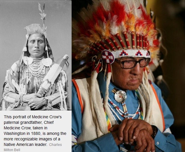 White Wolf : Last of the Crow war chiefs turns 102 in Montana