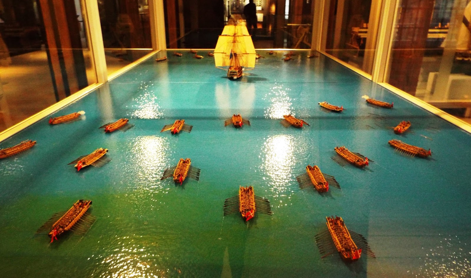 Wargaming Miscellany: Royal Arsenal Museum 2017: Naval Battle Models