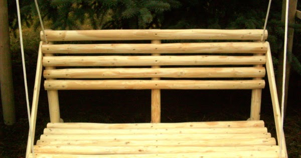 Mobilier Gradina Rustic: Leagăn rustic de 2 locuri