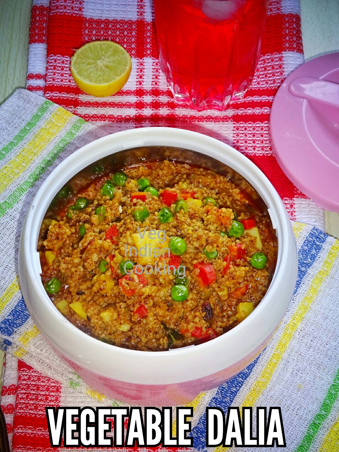 Veg Indian Cooking: Dalia Upma