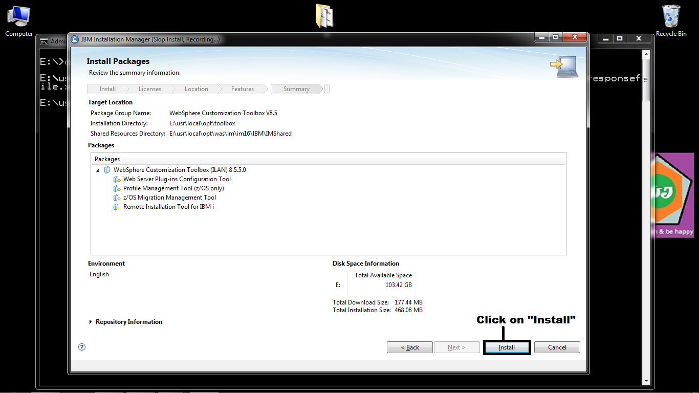 Ibm Websphere Application Server Install Websphere Customization Toolboxwct V 85 For Was In 7275