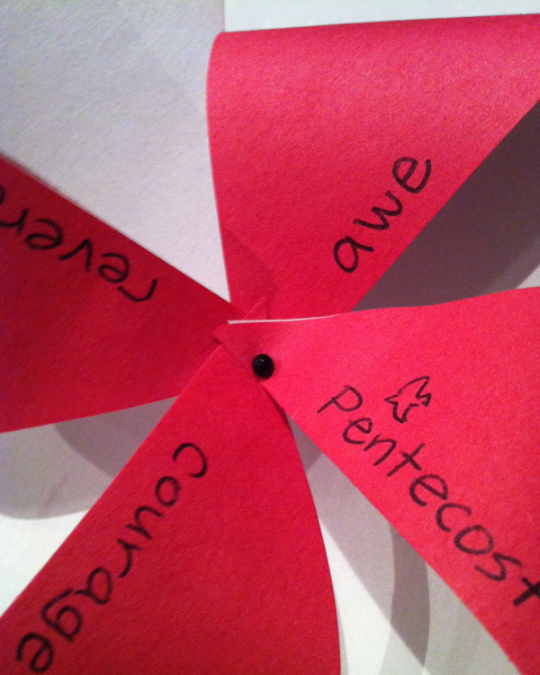 Pars Caeli: Pentecost Pinwheels