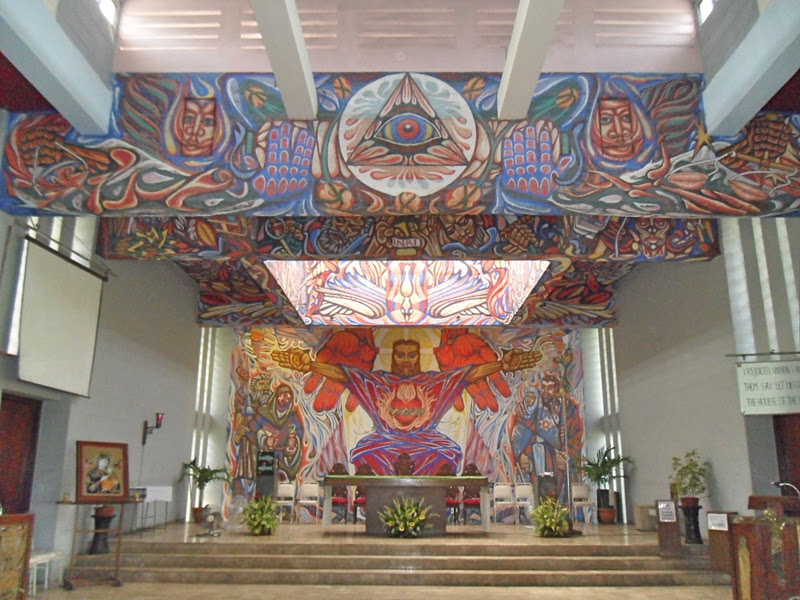 Saint Joseph the Worker Church-Angry Christ (VMC, Victorias City ...