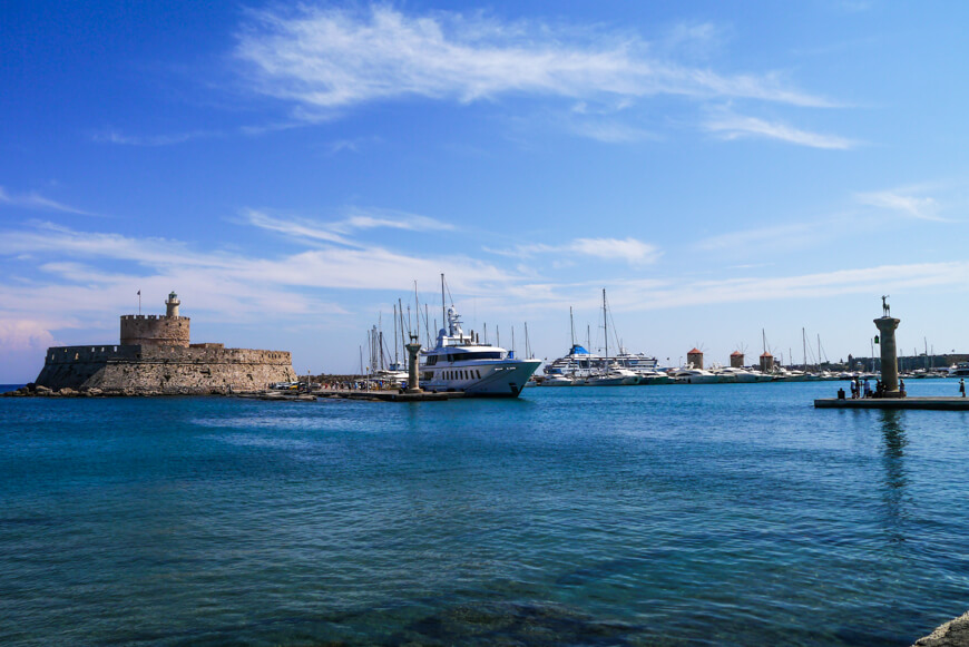 Rodos - weź i pojedź! - Pinezka na mapie