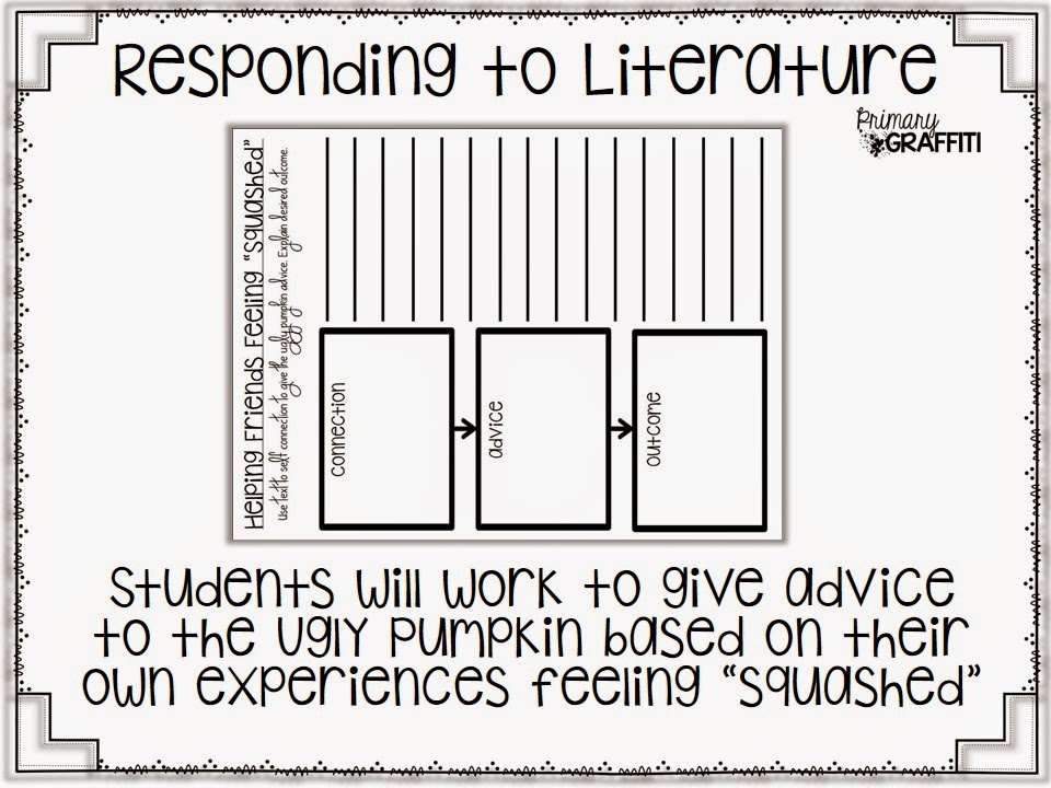 Primary Graffiti: The Ugly Pumpkin {Book Companion}