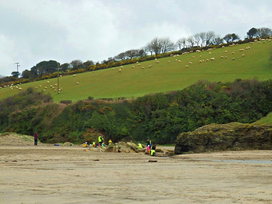 Mike's Cornwall: Walking the Beach and Lake at Par Sands, Cornwall