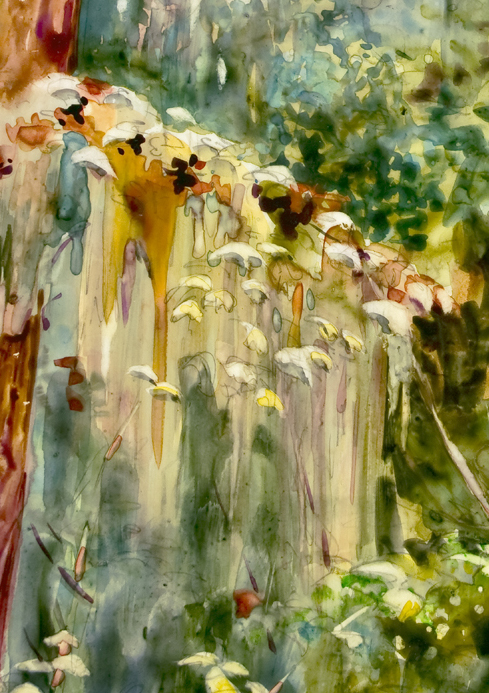 My Upstairs Studio: Tippette #23 - Painting Spanish Moss