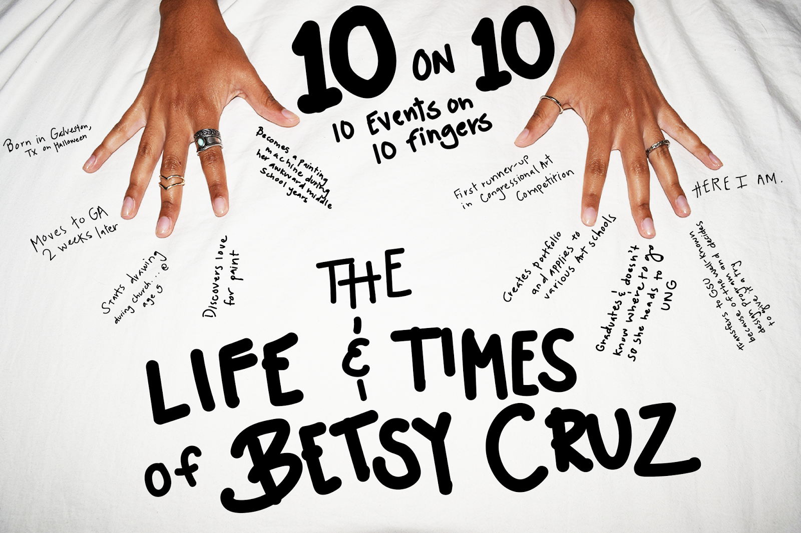 Betsy Cruz: My Self-Portrait + My Timeline