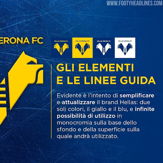 New Hellas Verona Logo Revealed - Footy Headlines