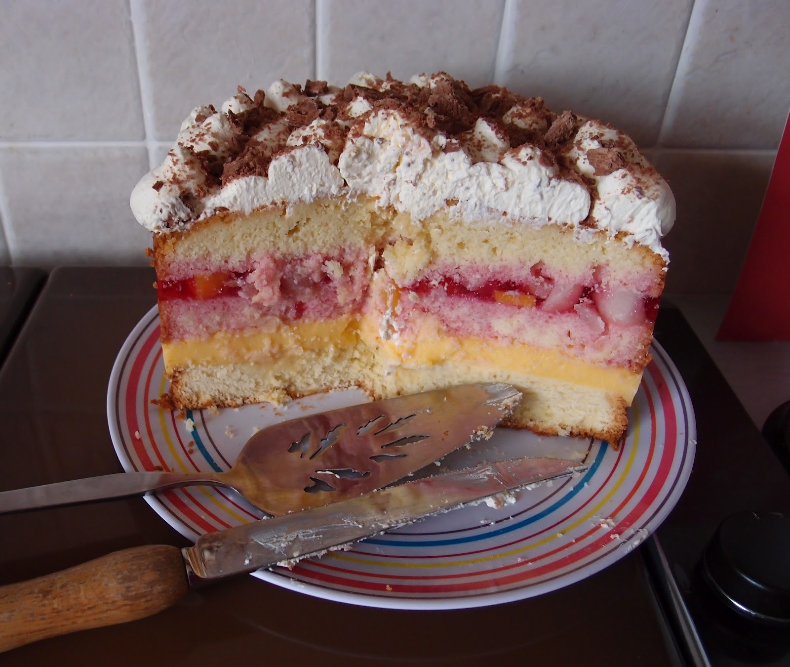 The Caked Crusader: Trifle sponge cake