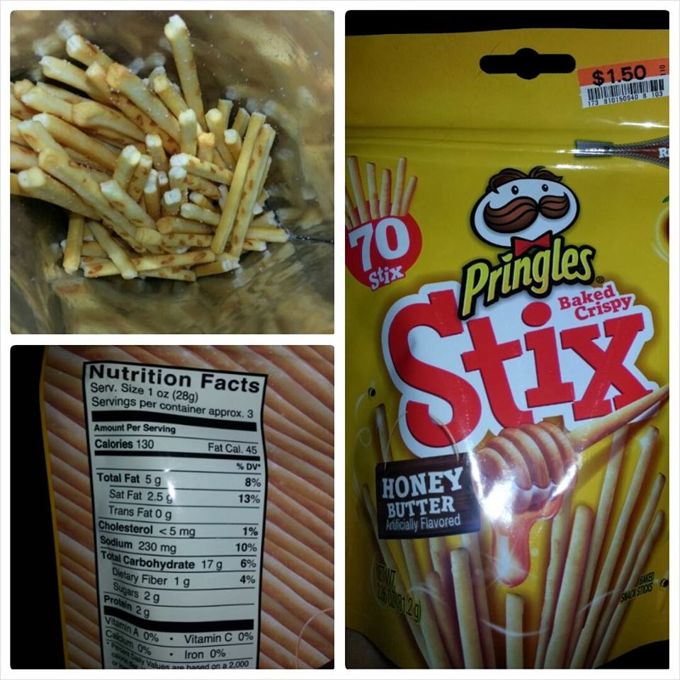 Shannon's Lightening the Load: Pringles Stix Honey Butter
