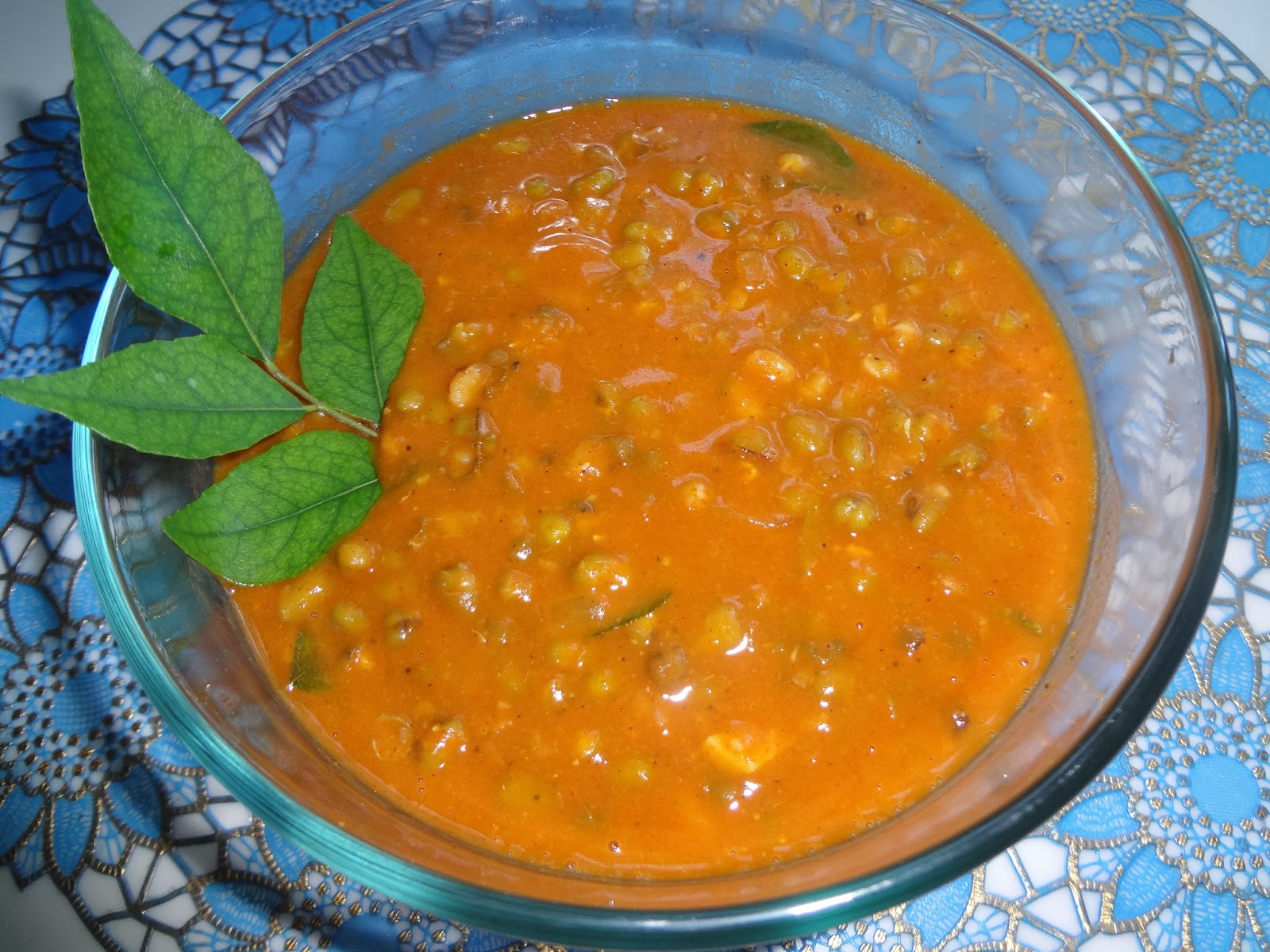 Suma's Recipes: Moong Dal in tomato sauce