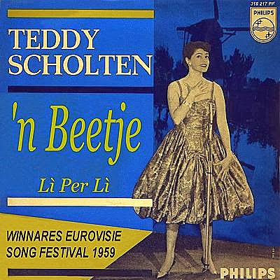 GANADORES Nº 4 TEDDY SCHOLTEN "Een beetje" 1959