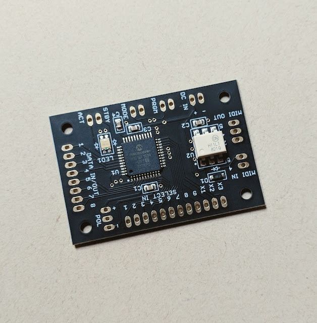 MATRIXSYNTH: (1 PCS) Highly Liquid UMR2 Universal Midi Retrofit Board ...