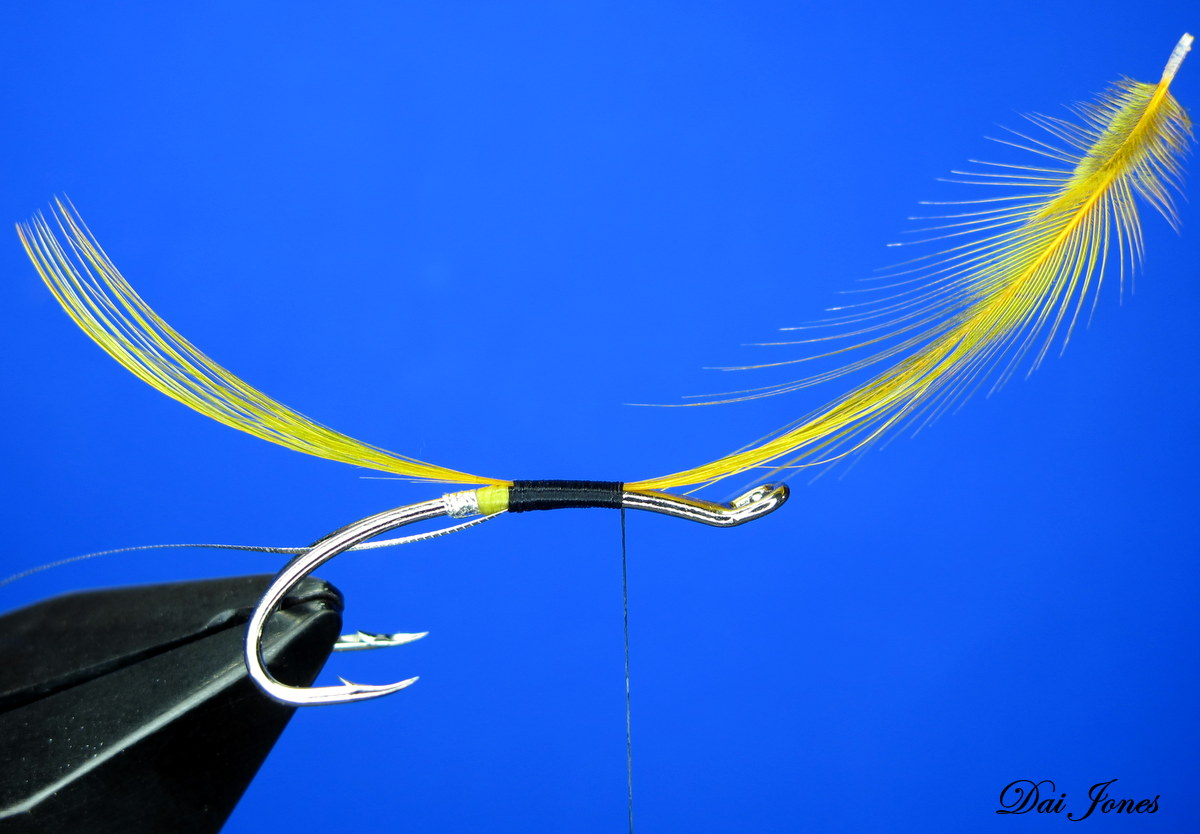 Flies step by step: Blue Charm, step by step.