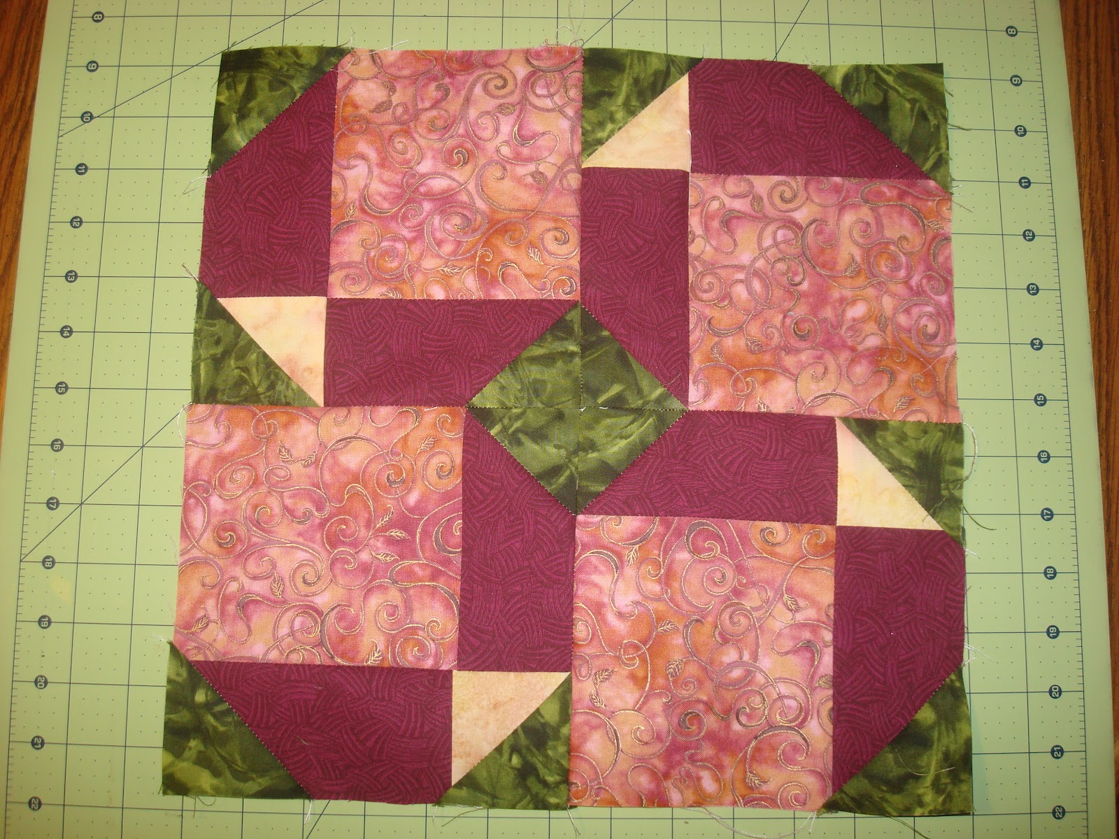 Little Bunny Quilts: Scrap Block Challenge: Garden Disappearing Nine ...